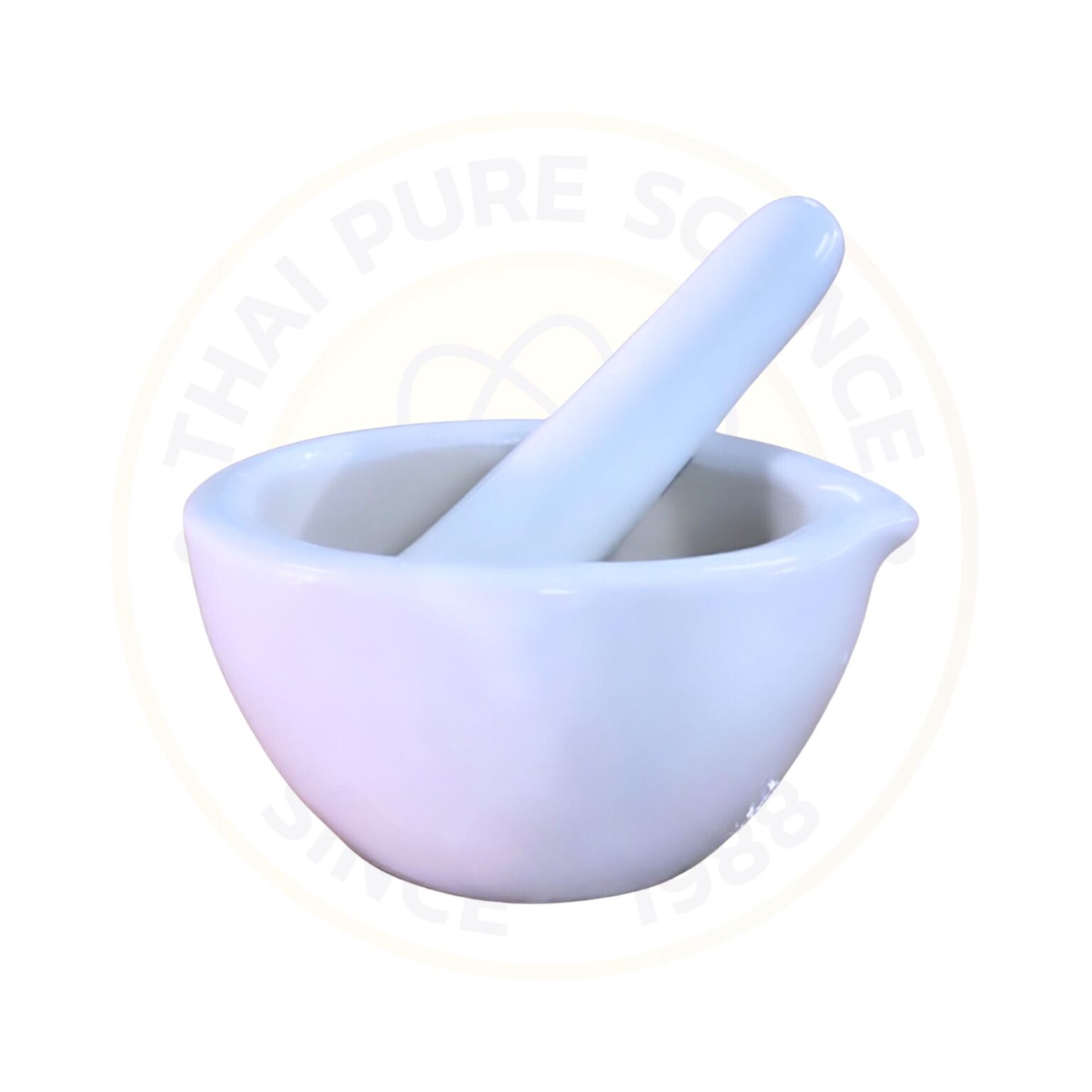 Mortar & Pestle, round form – Thai Pure Science